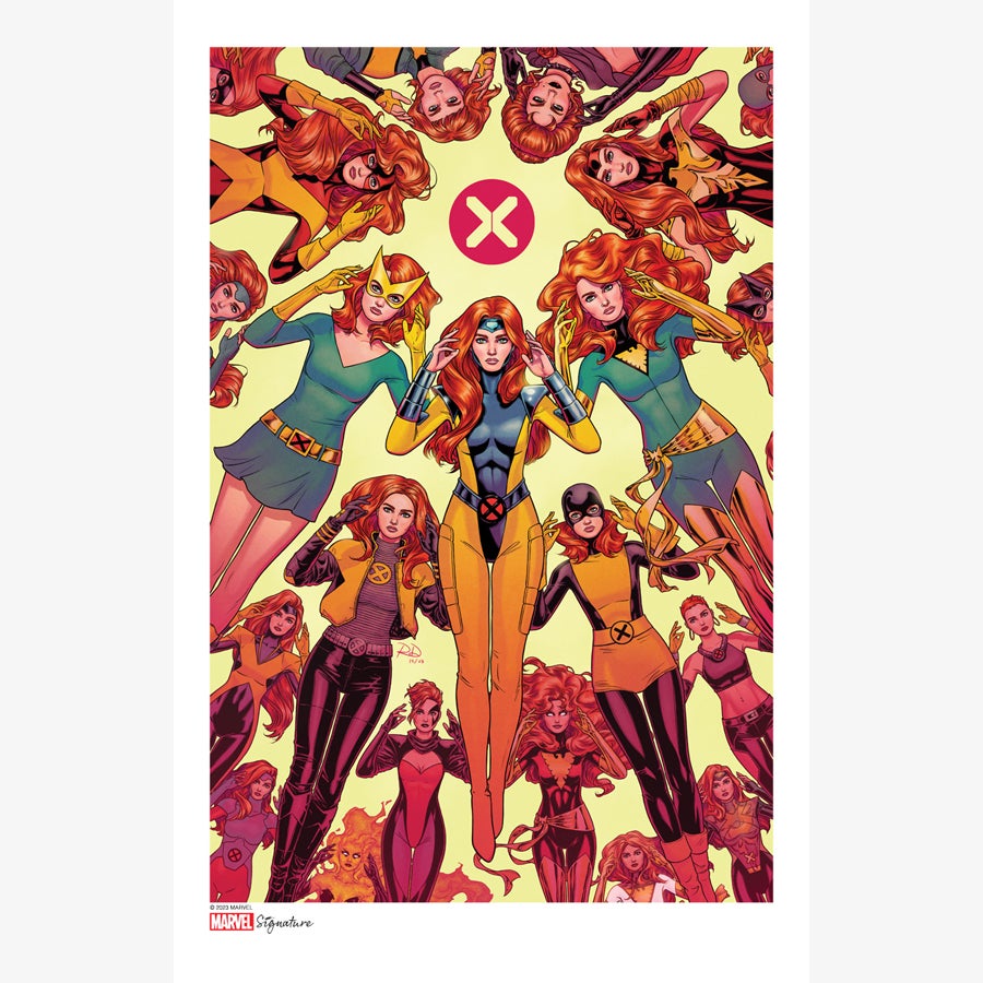 JEAN GREY (v2) 11x17” costumes print | RUSSELL DAUTERMAN | store