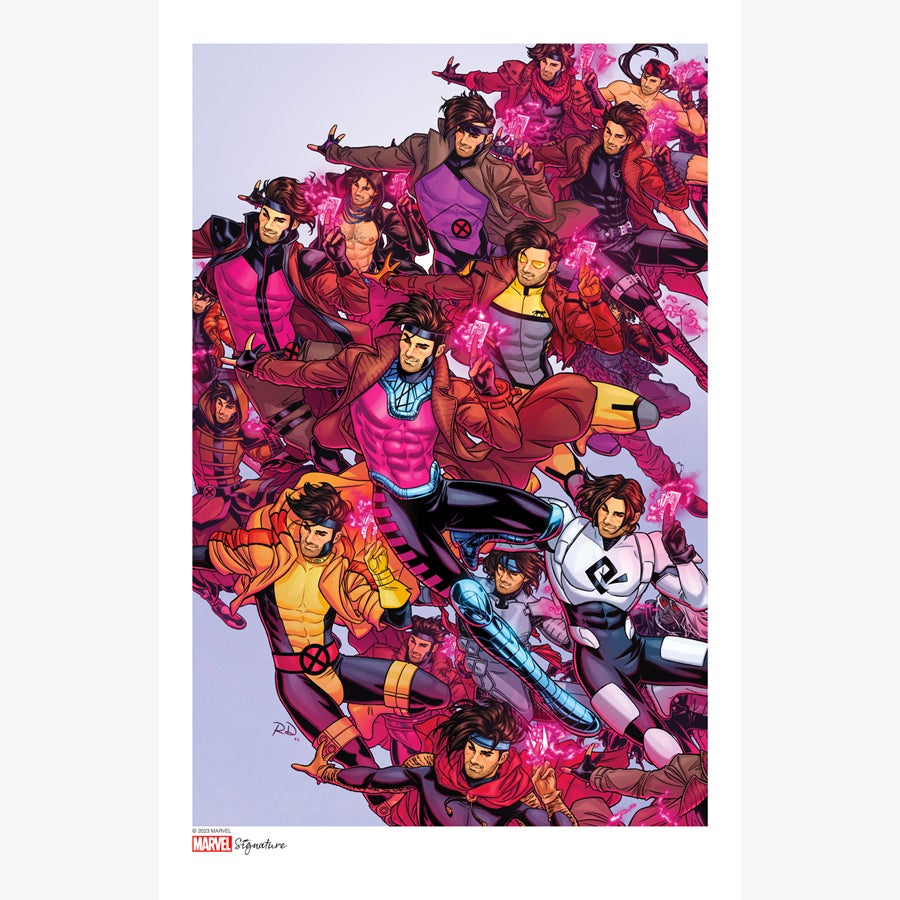 GAMBIT 11x17” costumes print | RUSSELL DAUTERMAN | store